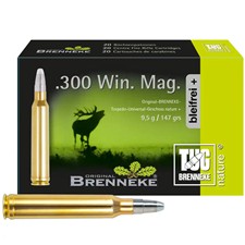 Balle de chasse brenneke tug nature - 147gr - calibre 300 winchester magnum