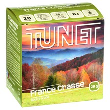 Cartouche de chasse tunet france chasse - 28g - calibre 20